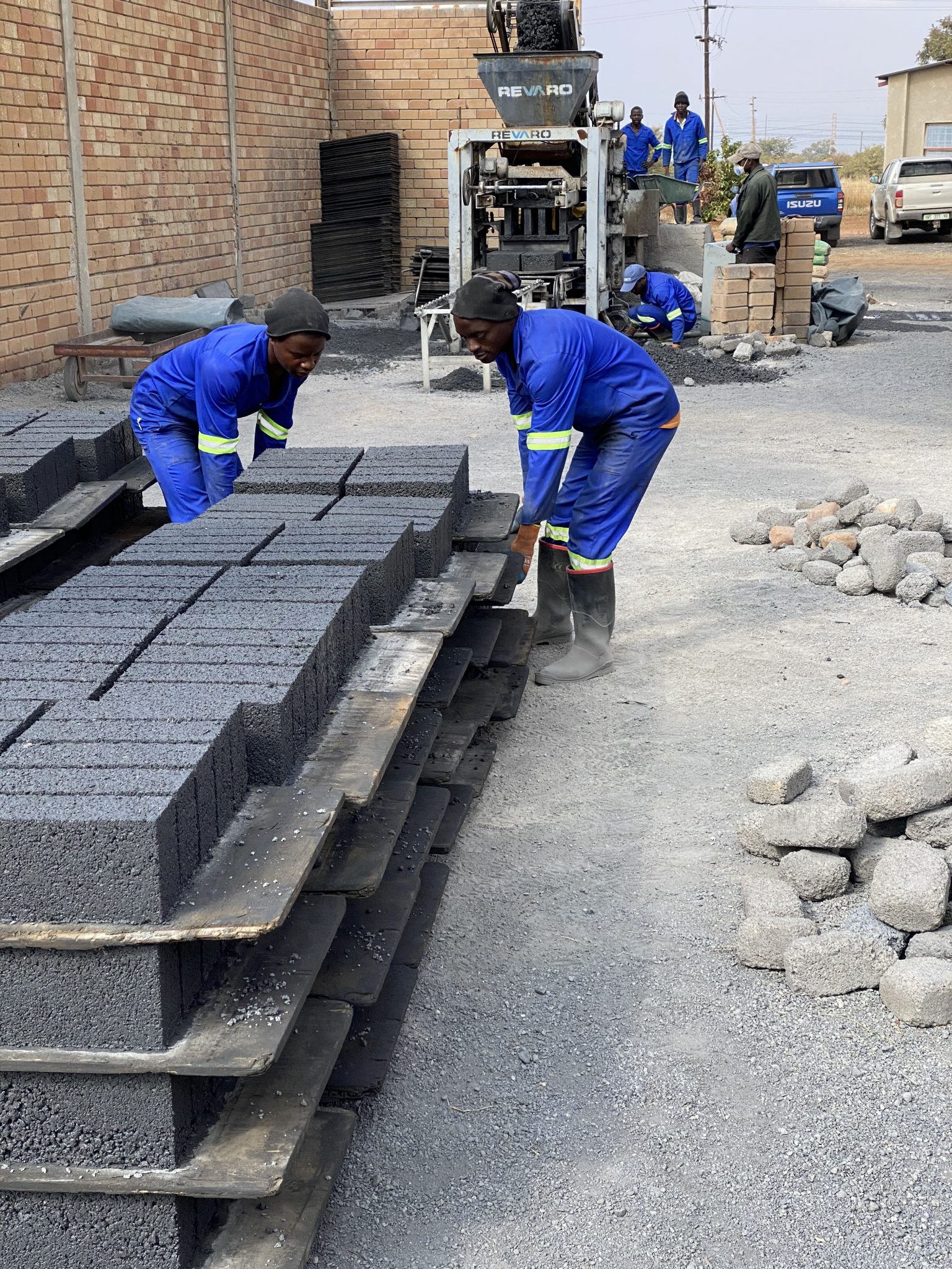 In South Africa A Woman Entrepreneur Builds Bricks To Success 